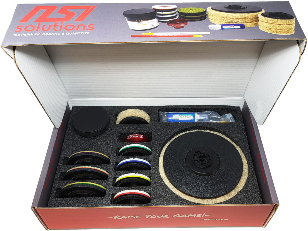 Top Polish Kit – Granite & Quartzite – NSI Solutions